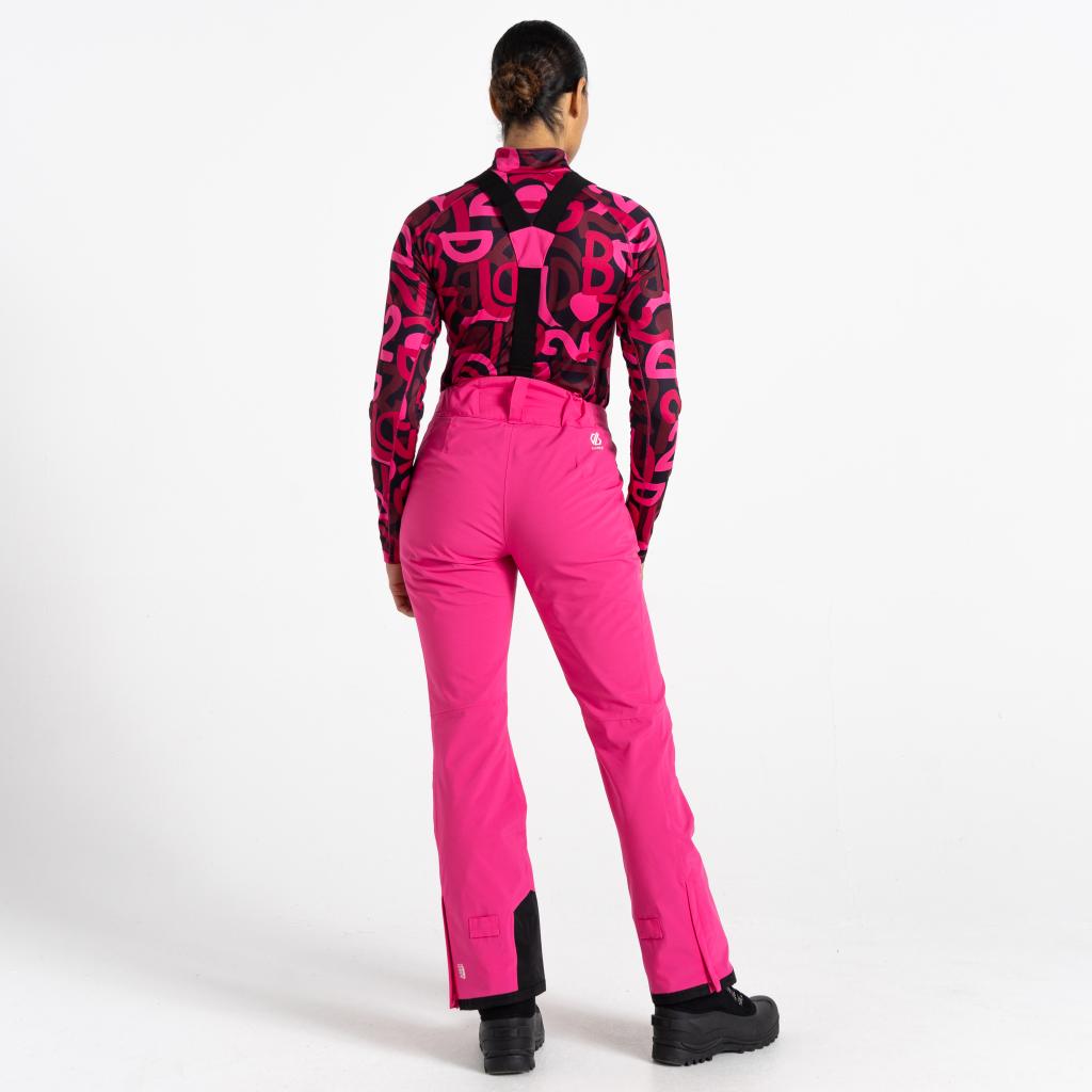 DARE2B EFFUSED Pure Pink Soft Shell Ski Pants SHORT