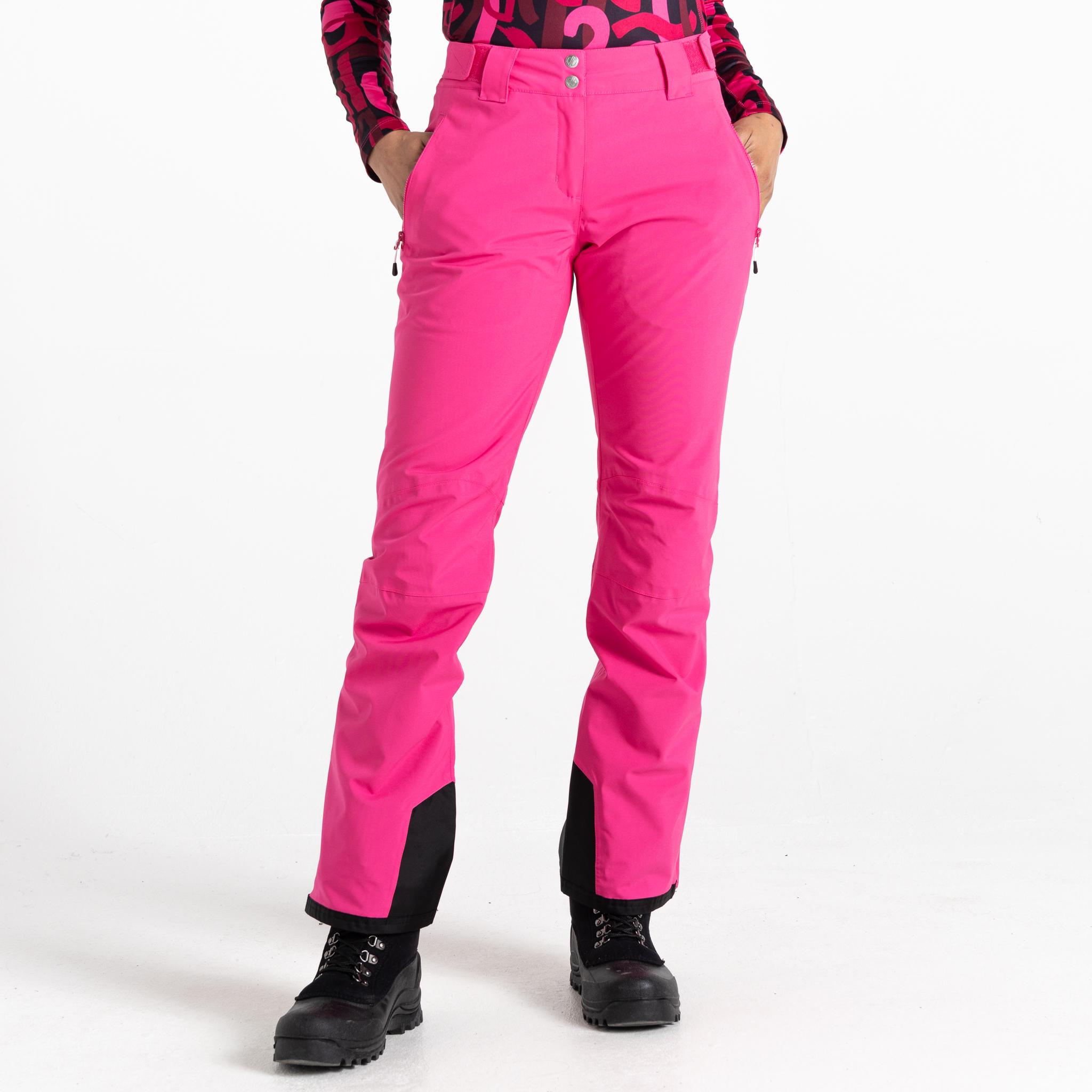 DARE2B EFFUSED Pure Pink Soft Shell Ski Pants SHORT