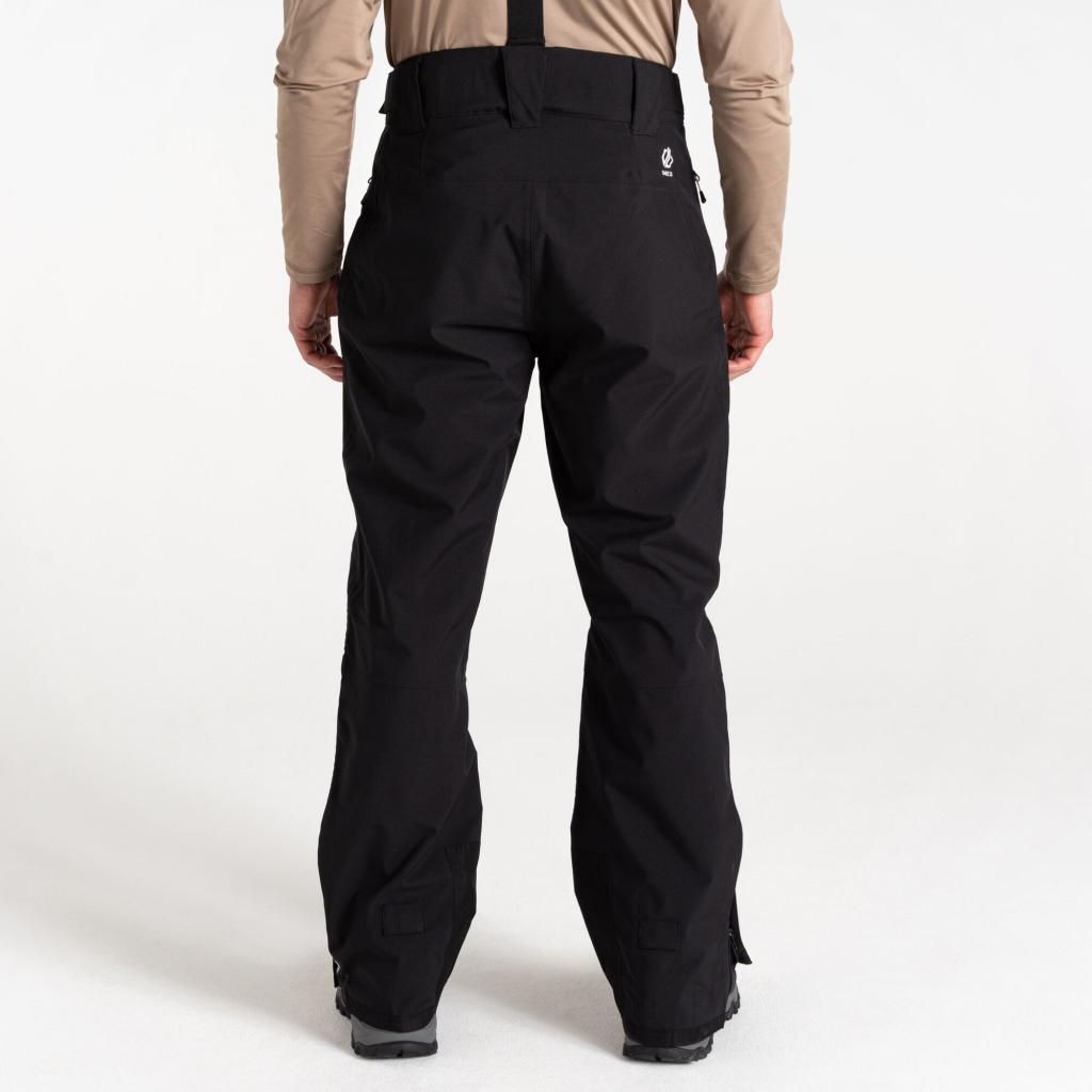 Dare2b BLACK ACHIEVE II Ski Salopettes Pants Short Leg